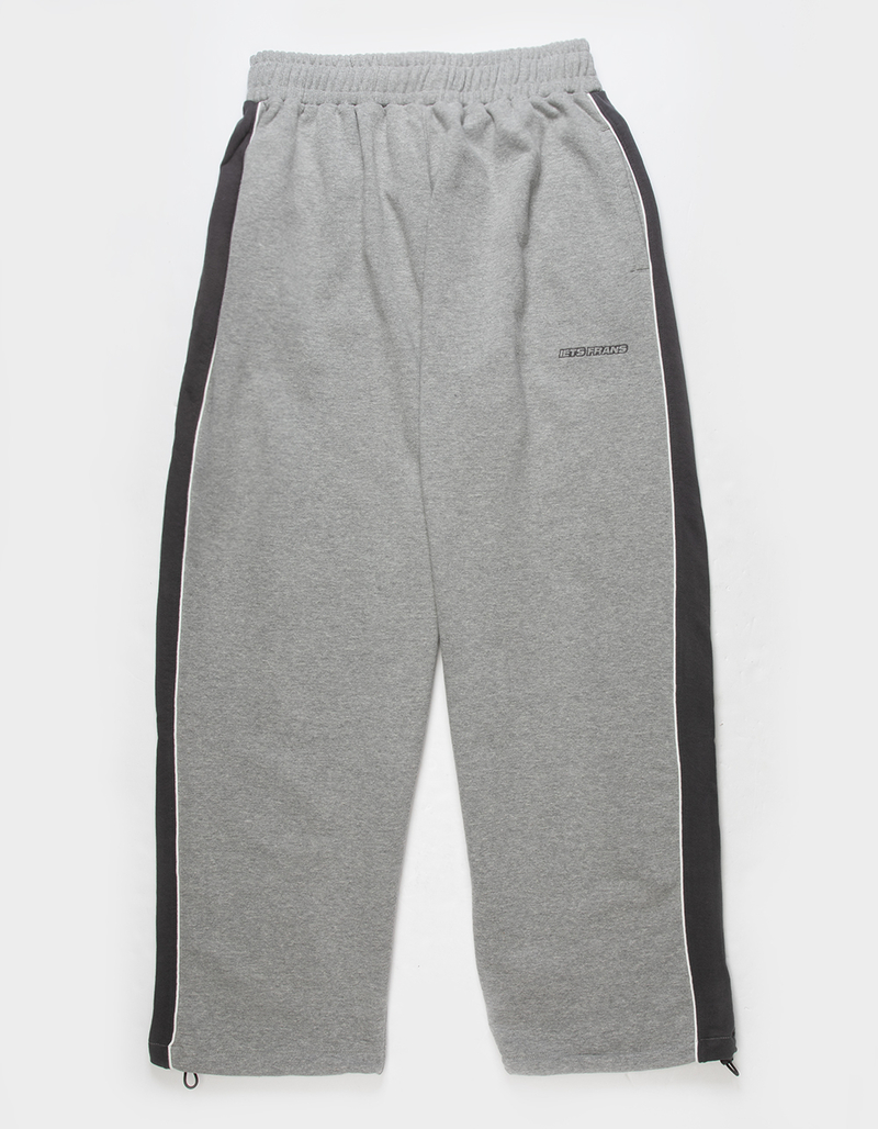 IETS FRANS Jogger Panel Wide Leg Mens Sweatpants - GRAY - XL | Tillys