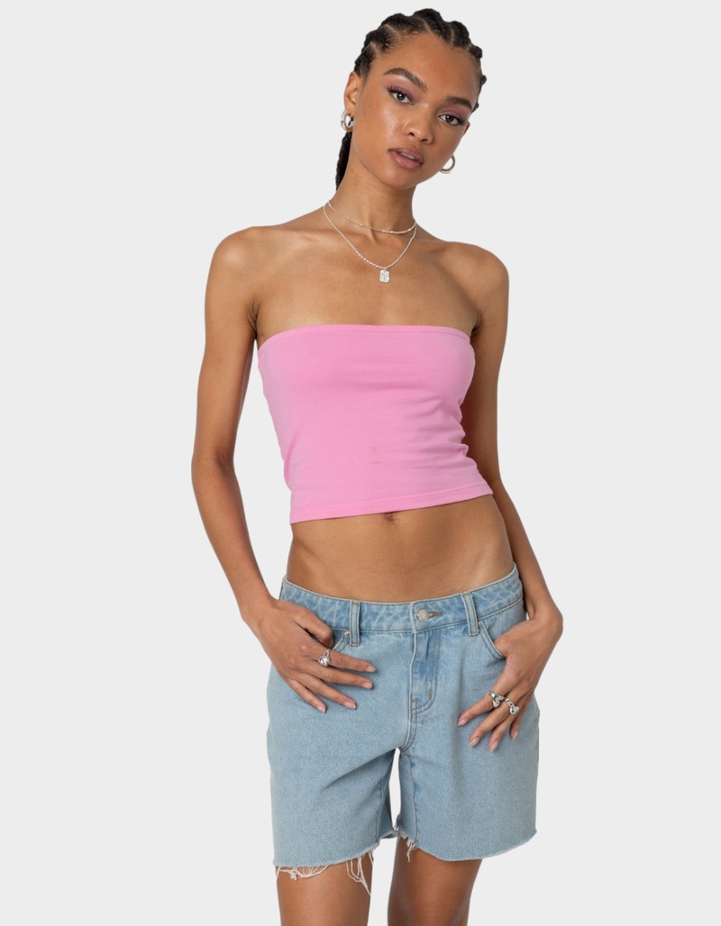 EDIKTED Basic Tube Top - PINK | Tillys
