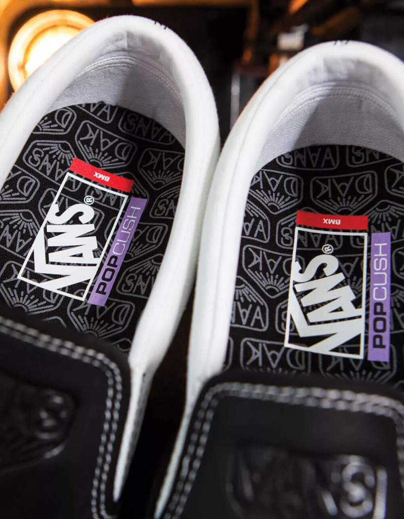 VANS BMX Slip-Ons - BLACK/WHITE - 9 | Tillys