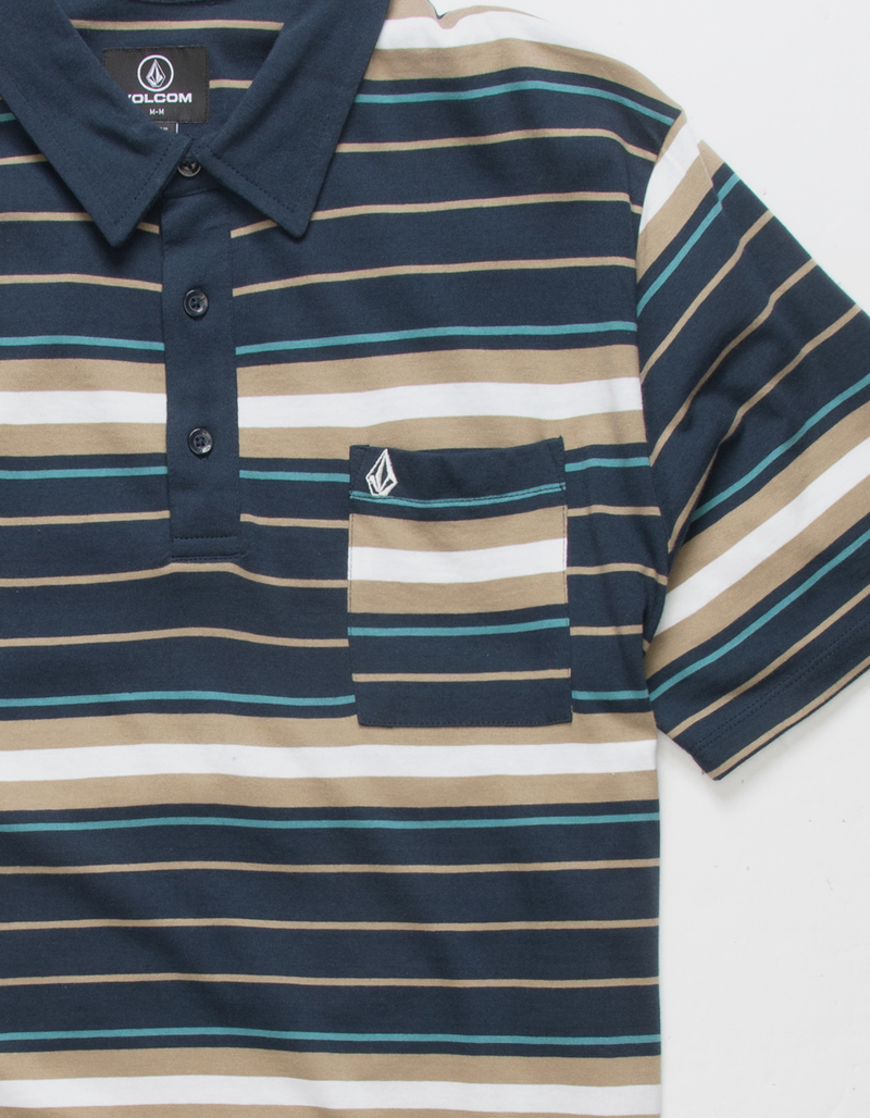 VOLCOM Fliedly Mens Polo Shirt - NAVY | Tillys