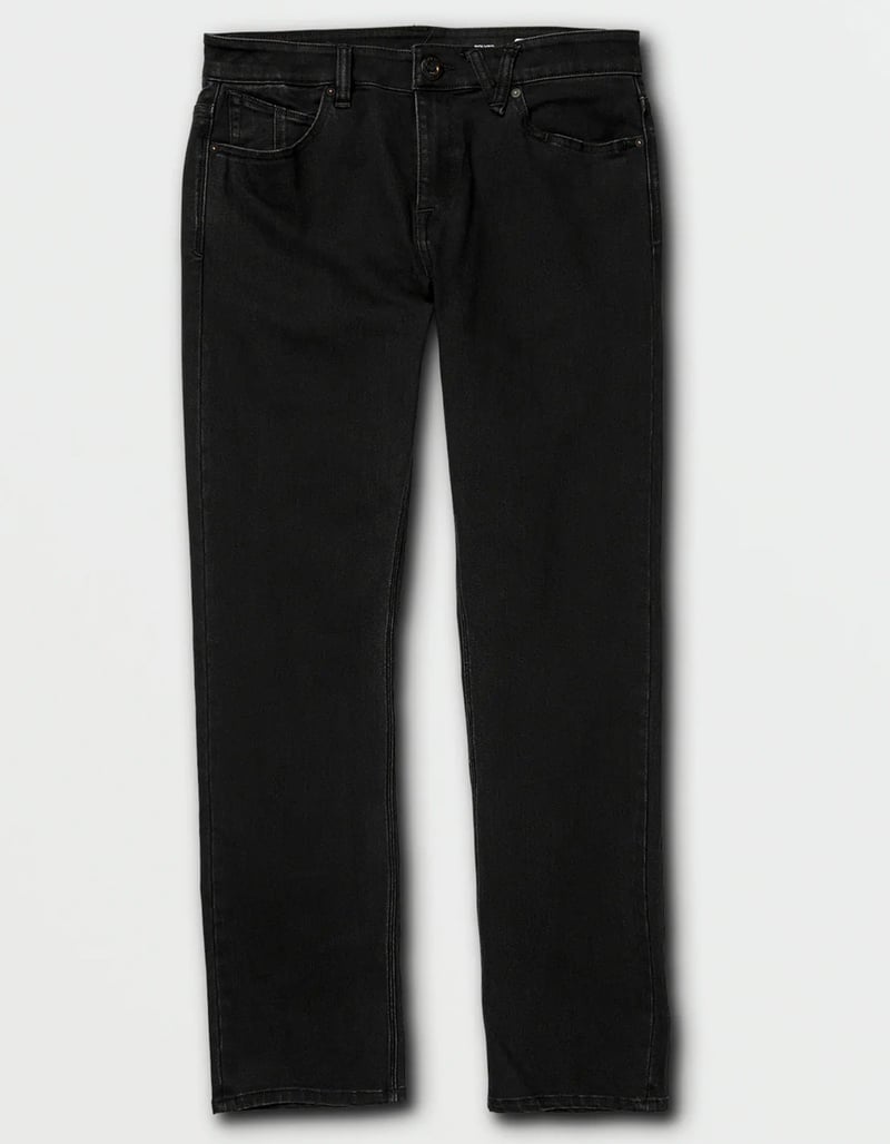 VOLCOM Solver Modern Fit Mens Jeans - BLACK | Tillys