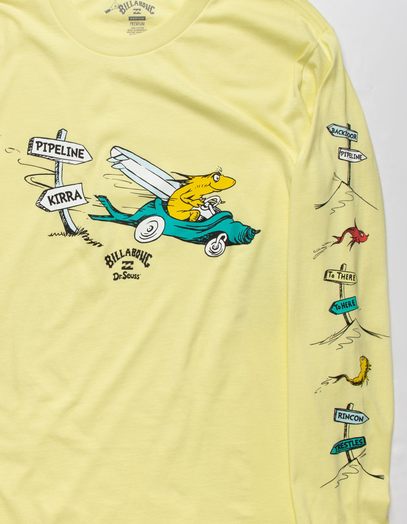 BILLABONG x Dr. Seuss Little Car Mens T-Shirt - LEMON - XXL | Tillys