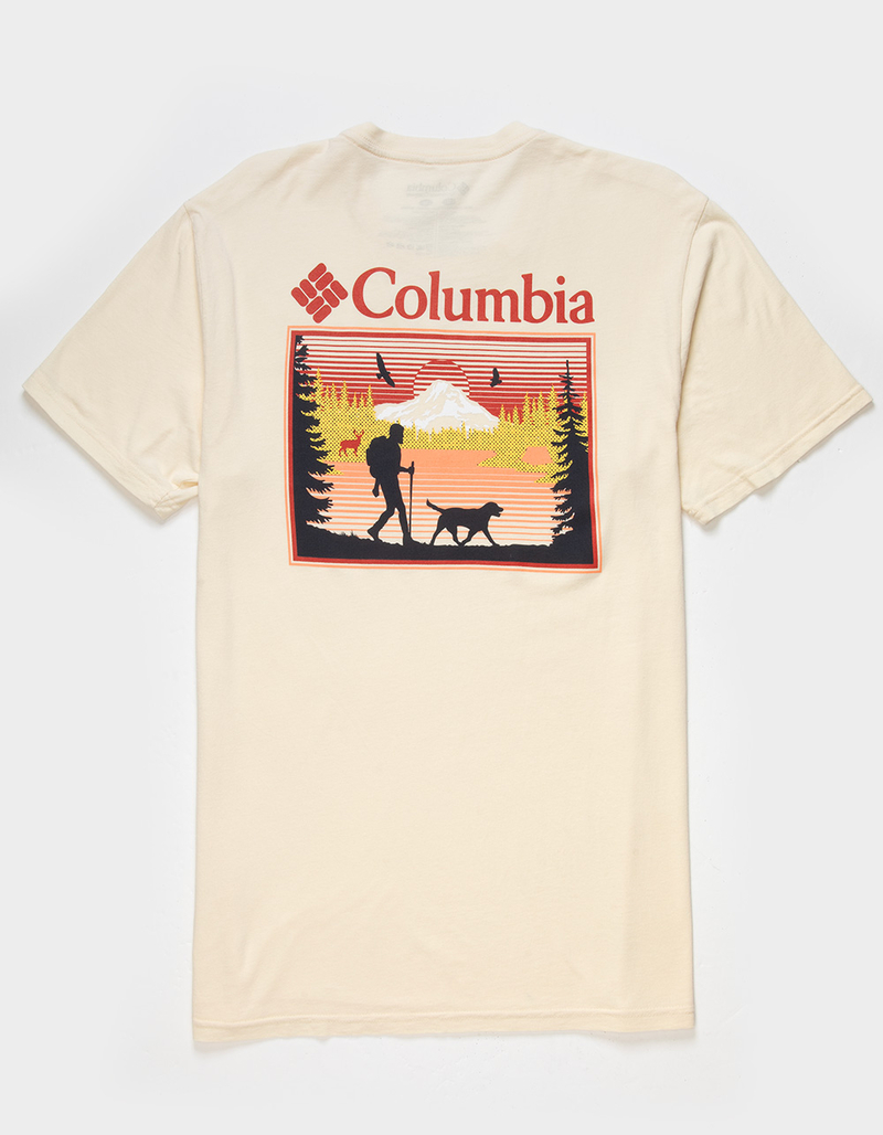 COLUMBIA Trailblazer Mens Tee - CREAM | Tillys