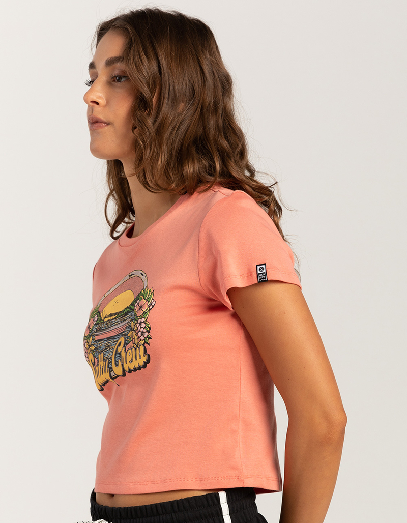 SALTY CREW On Vacation Womens Baby Tee - PINK | Tillys