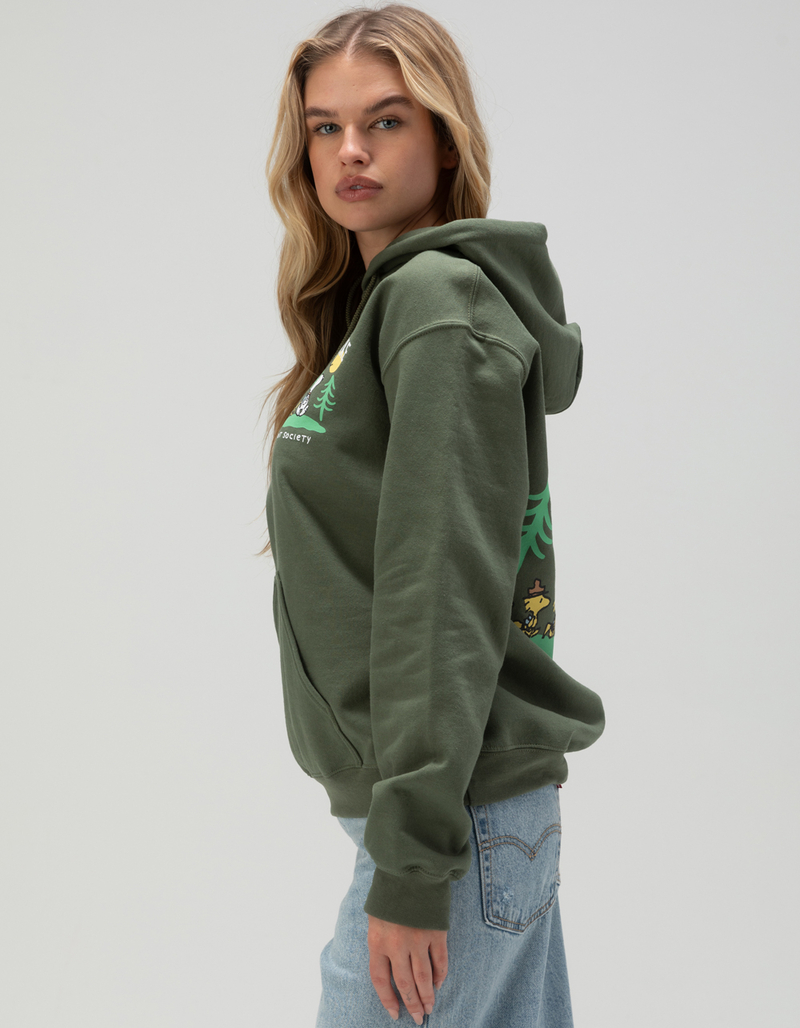 RIOT SOCIETY x Peanuts Take A Hike Womens Hoodie - GREEN | Tillys