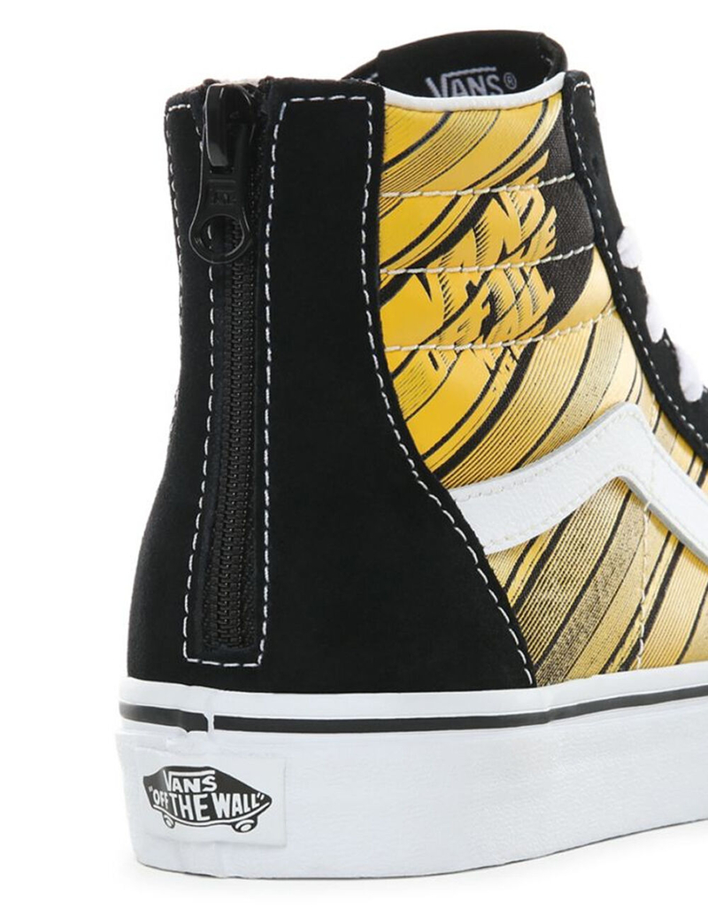 VANS Racers Edge Sk8-Hi Zip Juniors Shoes - BLKCO | Tillys