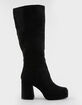 BAMBOO Waking Knee High Womens Boots - BLACK | Tillys