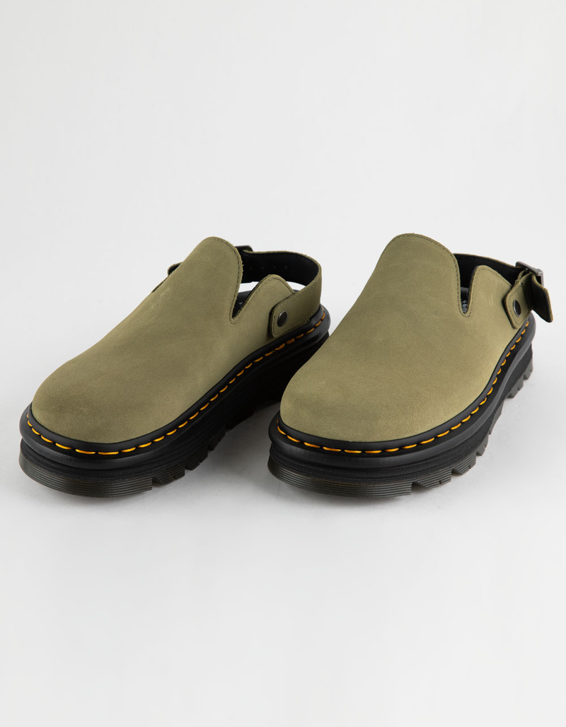DR. MARTENS Zebzag Womens Mules - OLIVE - 5 | Tillys