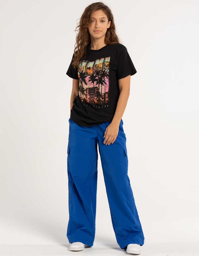 SIMPLER DAZE Miami Womens Tee - BLACK - M | Tillys