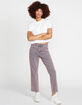 VOLCOM Stoned Straight Womens Jeans - LAVENDAR | Tillys