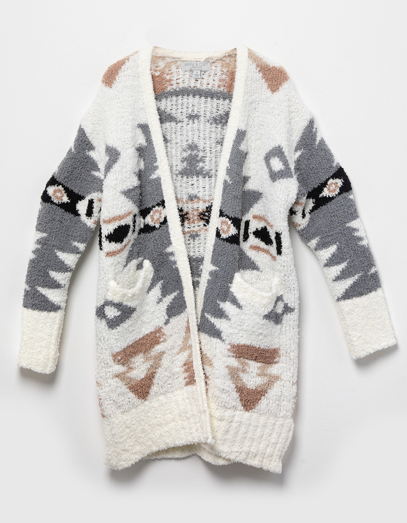 POOF Aztec Girls Cardigan - IVORY - S | Tillys
