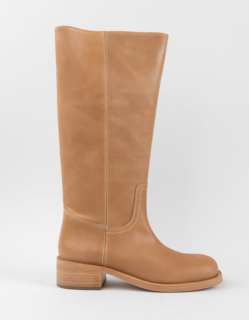 STEVE MADDEN Riggs Womens Leather Boots - BANANA | Tillys