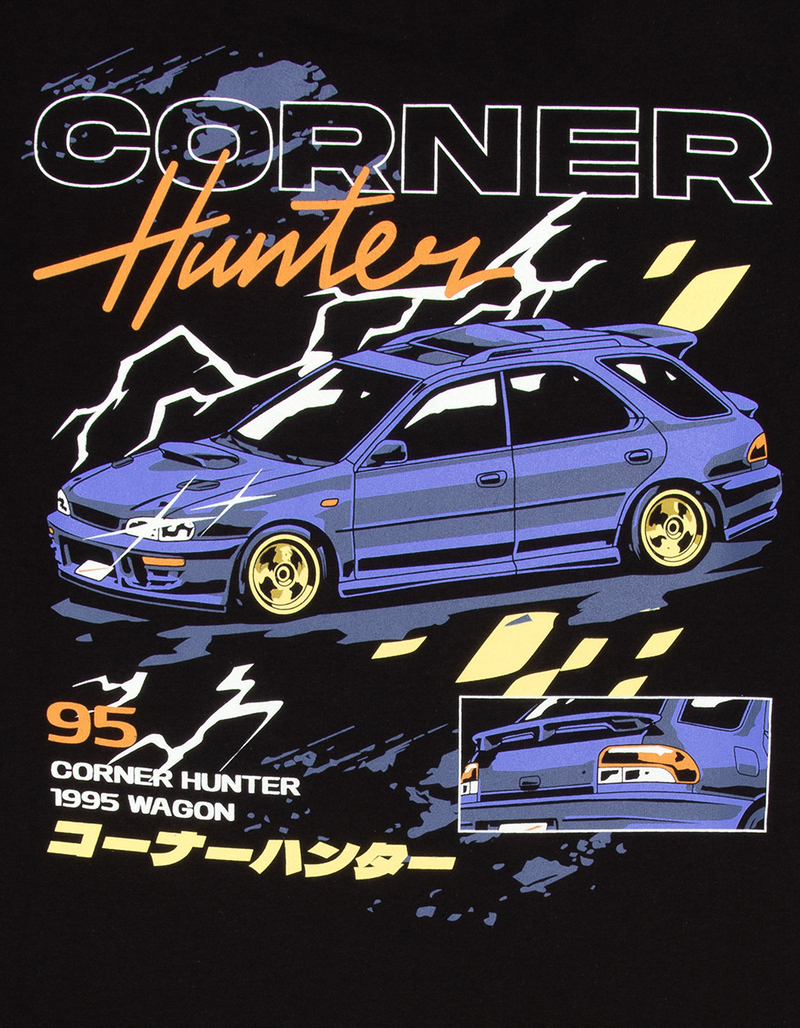 CORNER HUNTER Rally Wagon Mens Tee - BLACK | Tillys