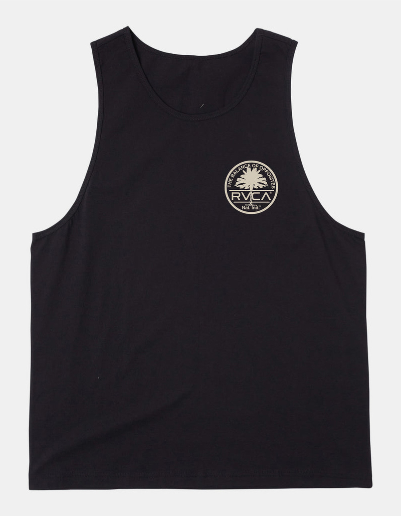 RVCA Park Stamp Mens Tank Top - BLACK | Tillys