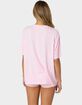 EDIKTED BF Oversized Tee - PINK | Tillys
