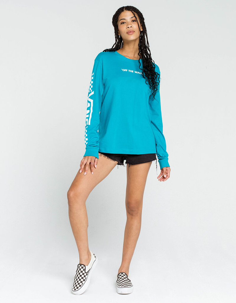 VANS Quotes Womens Tee - BLUE | Tillys