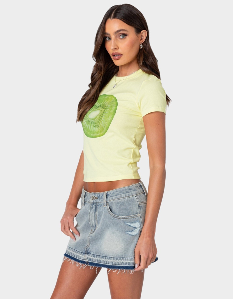 EDIKTED Kiwi Tee - YELLOW | Tillys