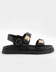 STEVE MADDEN Markos Womens Sandals - BLACK | Tillys