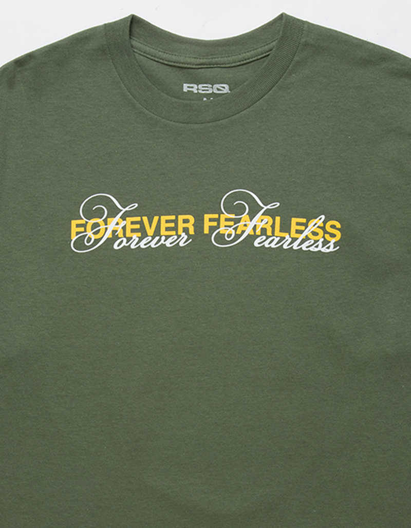 RSQ Mens Forever Fearless Tee - OLIVE | Tillys