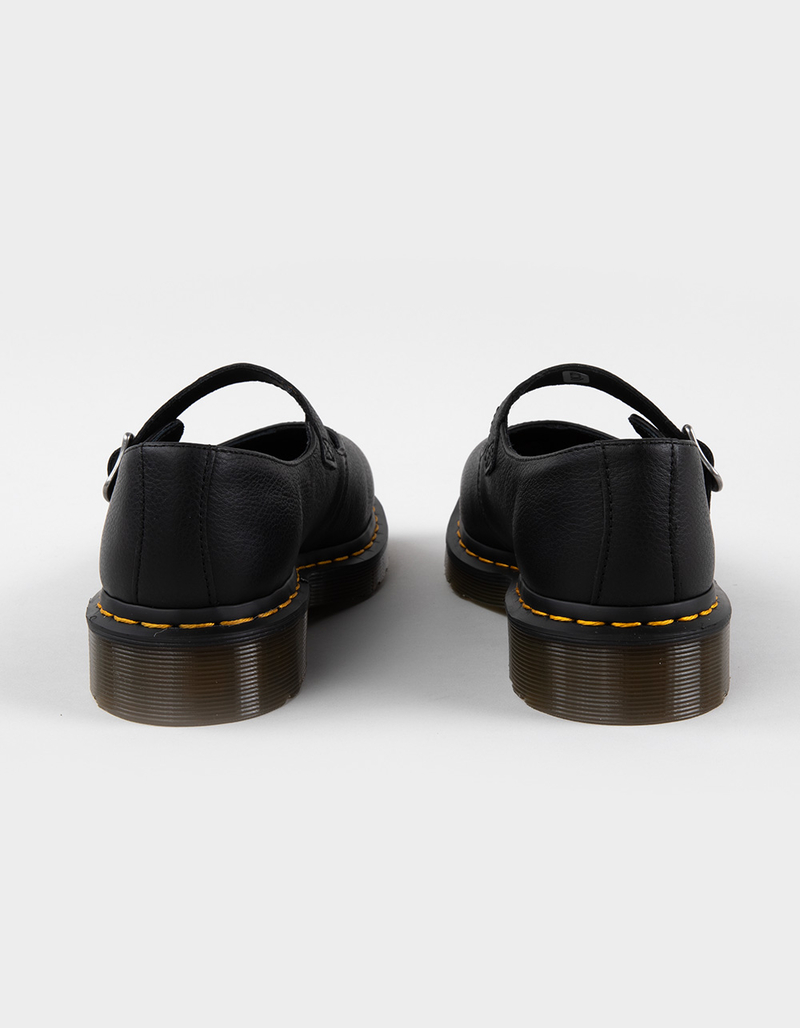 DR. MARTENS Elphie Mary Jane Womens Virginia Leather Shoes - BLACK - 8 ...