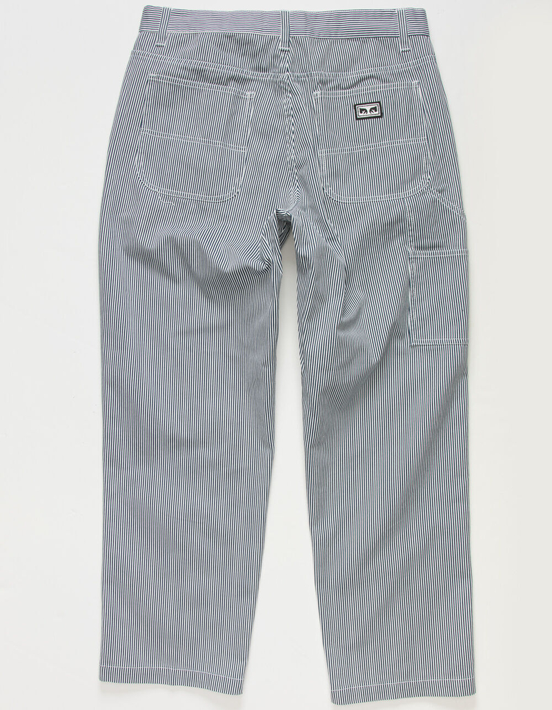 OBEY Hard Work Mens Navy & White Carpenter Pants - NAVY/WHITE - 31 | Tillys