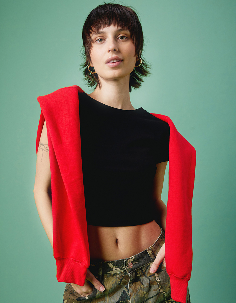 TILLYS Womens Baby Tee - BLACK | Tillys