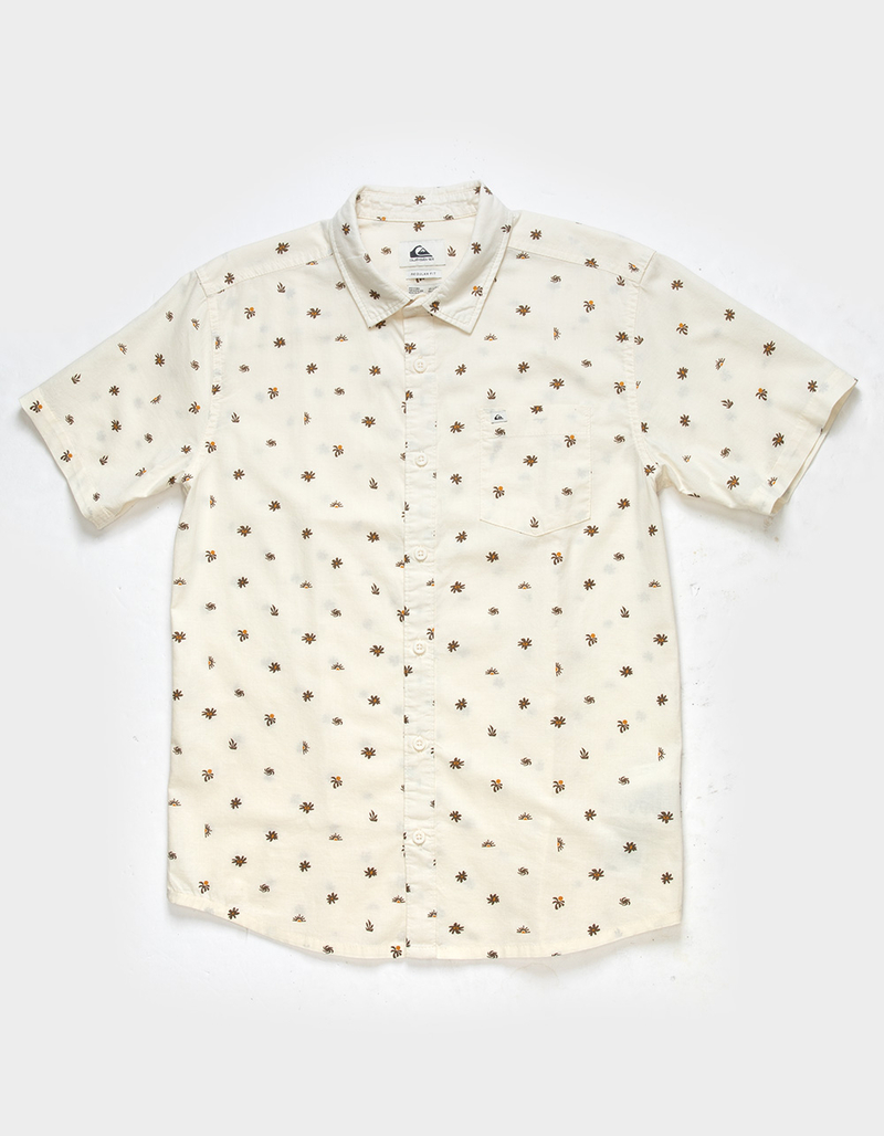 QUIKSILVER Minimo Boys Button Up Shirt - CREAM - M | Tillys