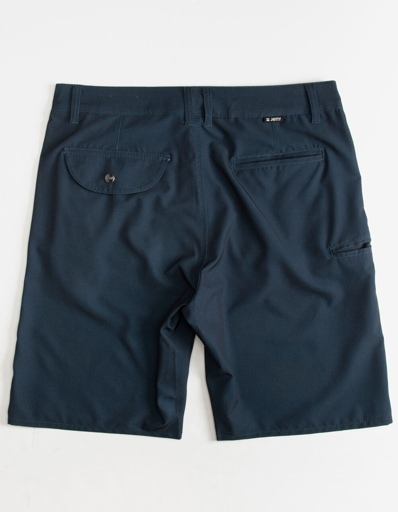 JETTY Polywog Mens Hybrid Shorts - NAVY - 40 | Tillys
