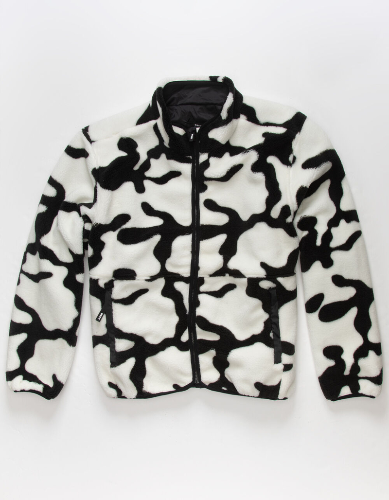 OBEY Adamson Reversible Mens Jacket - BLACK - S | Tillys