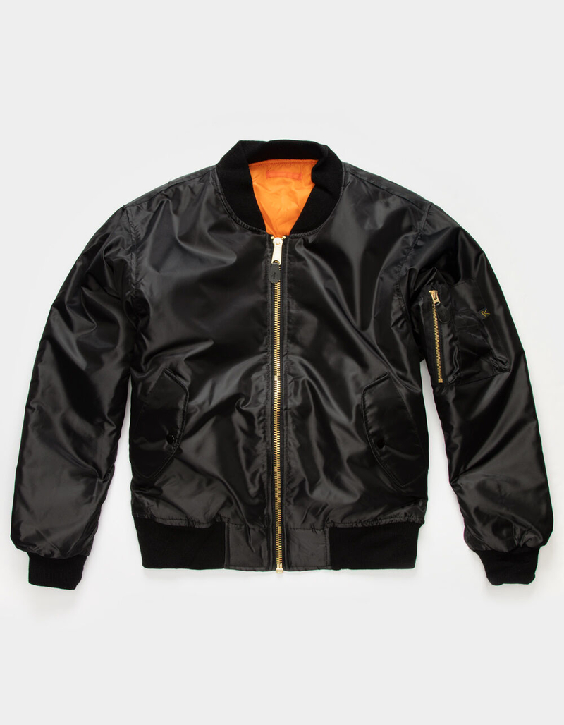 ROTHCO MA-1 Mens Jacket - BLACK | Tillys