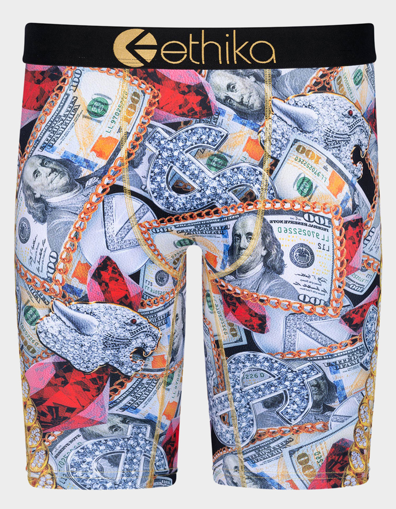 ETHIKA Cash Out Staple Mens Boxer Briefs - MULTI - M | Tillys
