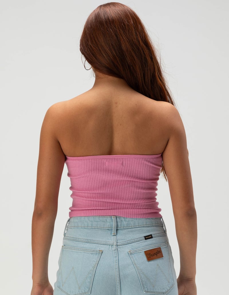 FULL TILT Twist Womens Tube Top - MAUVE - XXS | Tillys