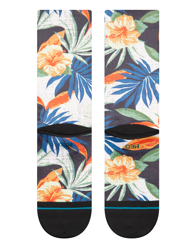 STANCE Tiki Tides Mens Crew Socks - BLUE - M | Tillys