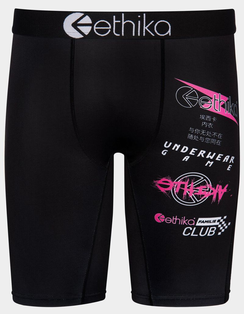 ETHIKA Underwear Game Mens Boxer Briefs - BLACK COMBO - S | Tillys
