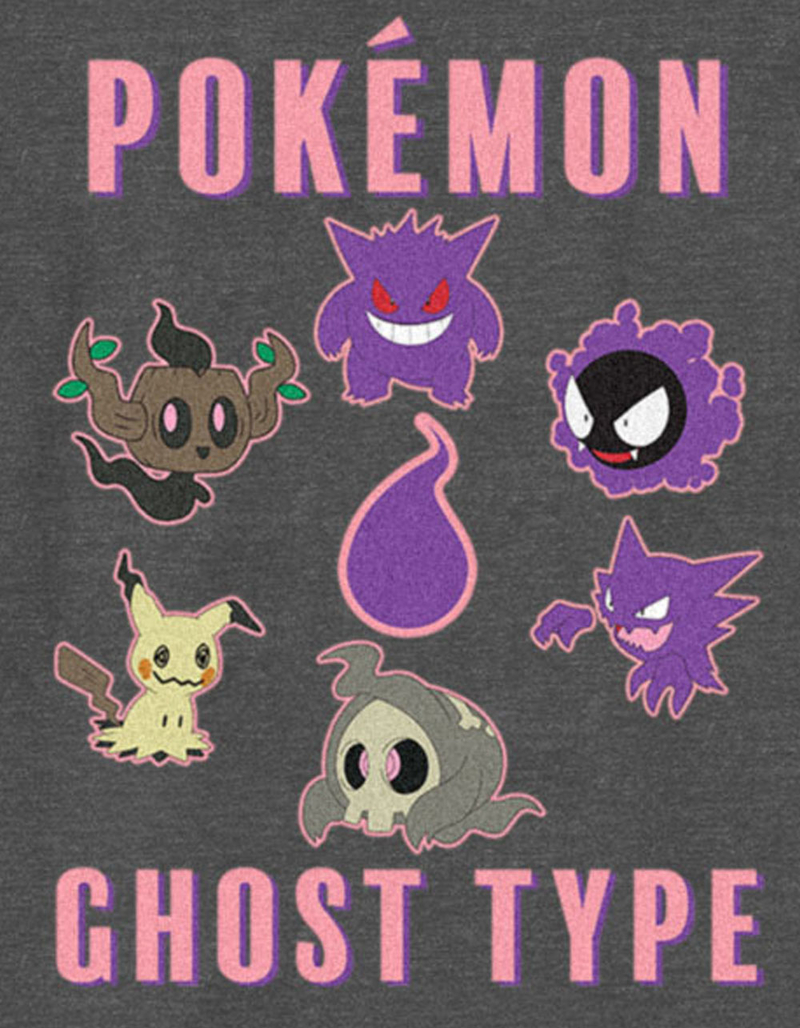 POKEMON Ghost Type Unisex Kids Tee - CHARCOAL | Tillys