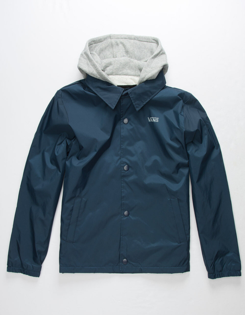 VANS Riley Coaches Boys Jacket - NAVY - M | Tillys