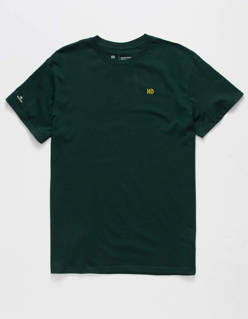 TENTREE x National Geographic Logo Mens Tee - GREEN - S | Tillys