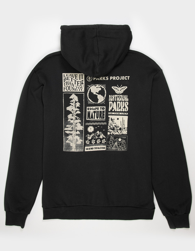 PARKS PROJECT Leave It Better Mens Hoodie - BLACK - S | Tillys