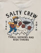SALTY CREW Fish Fight Boys Tee - BONE | Tillys