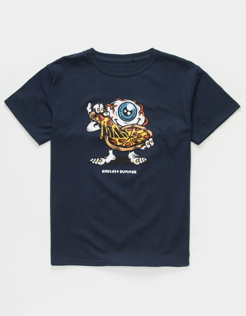 ENDLESS BUMMER Cheese Ball Boys T-Shirt - NAVY - S | Tillys