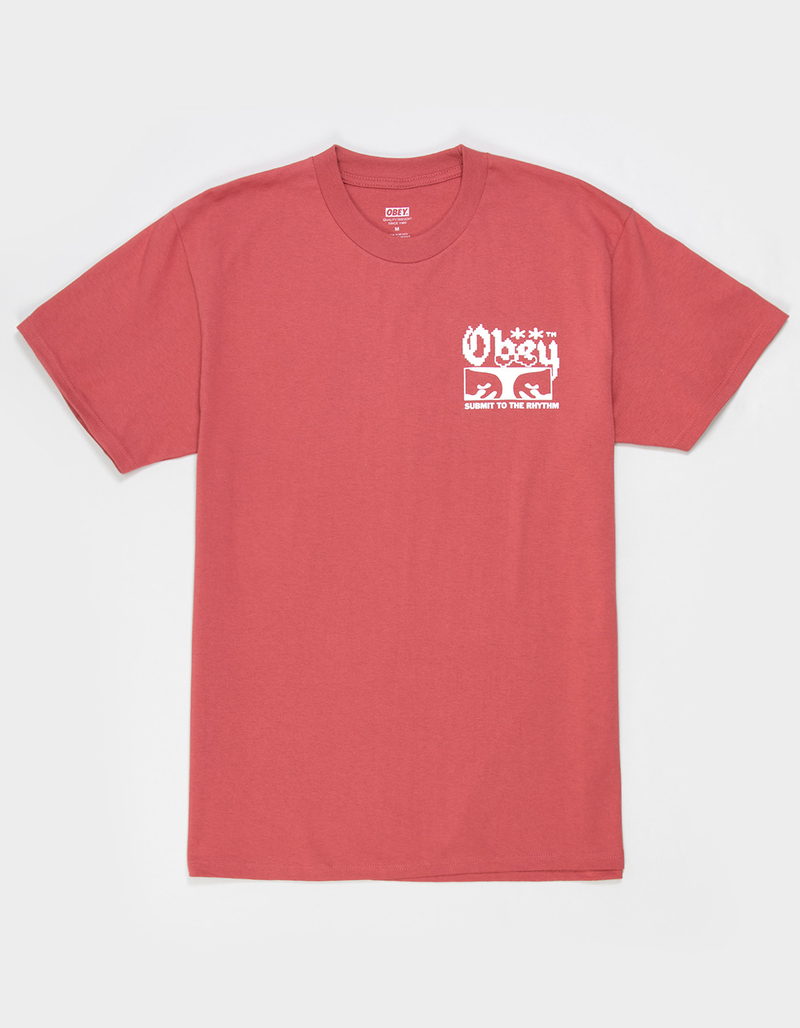 OBEY Submit Mens Tee - RED - L | Tillys