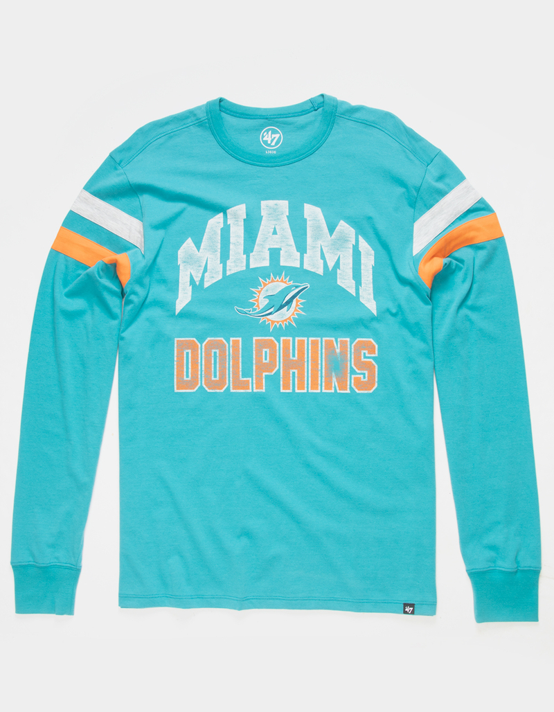 47 BRAND Miami Dolphins Mens Tee - TEAL BLUE | Tillys