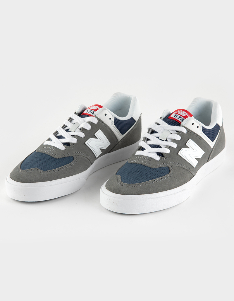 NEW BALANCE Numeric 574 Vulc Mens Shoes - GRAY/WHITE - 11 | Tillys