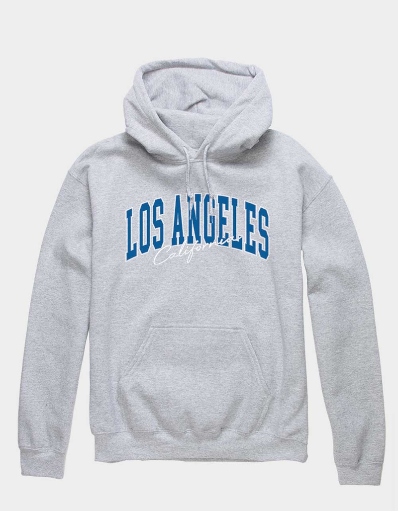 LOS ANGELES California Script Unisex Hoodie - HEATHER GRAY | Tillys