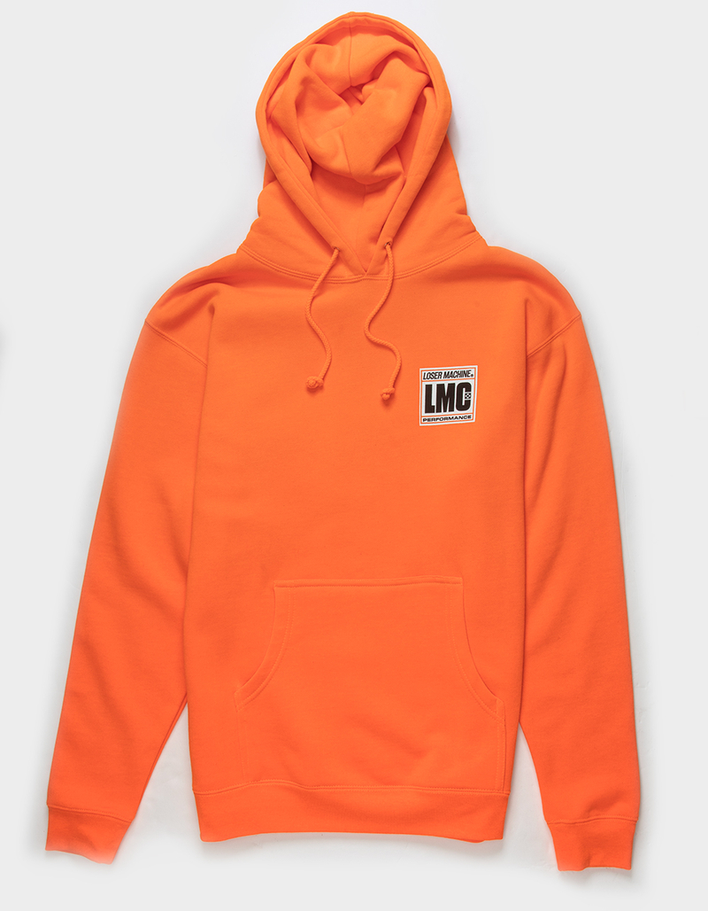 LOSER MACHINE Performance Mens Hoodie - ORANGE - M | Tillys