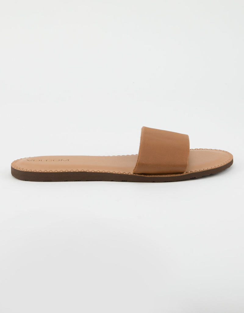 VOLCOM Simple Slide Tan Womens Sandals - TAN - 8 | Tillys