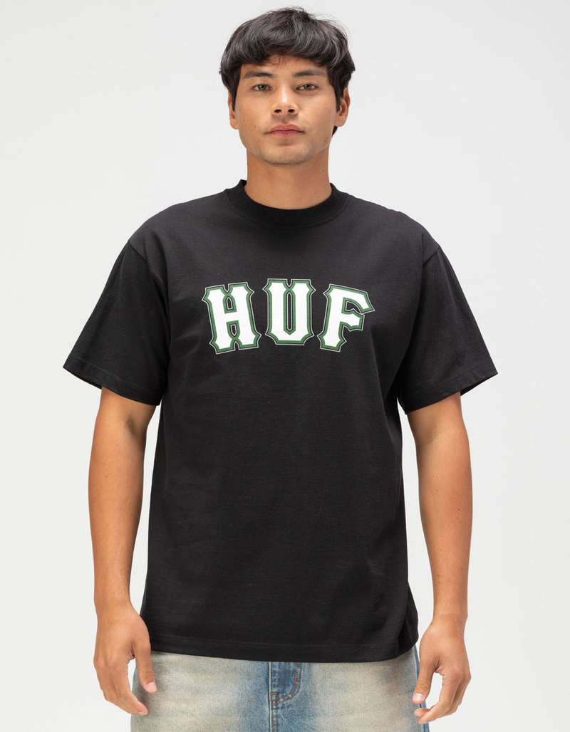 HUF Giant Mens Tee - BLACK - S | Tillys