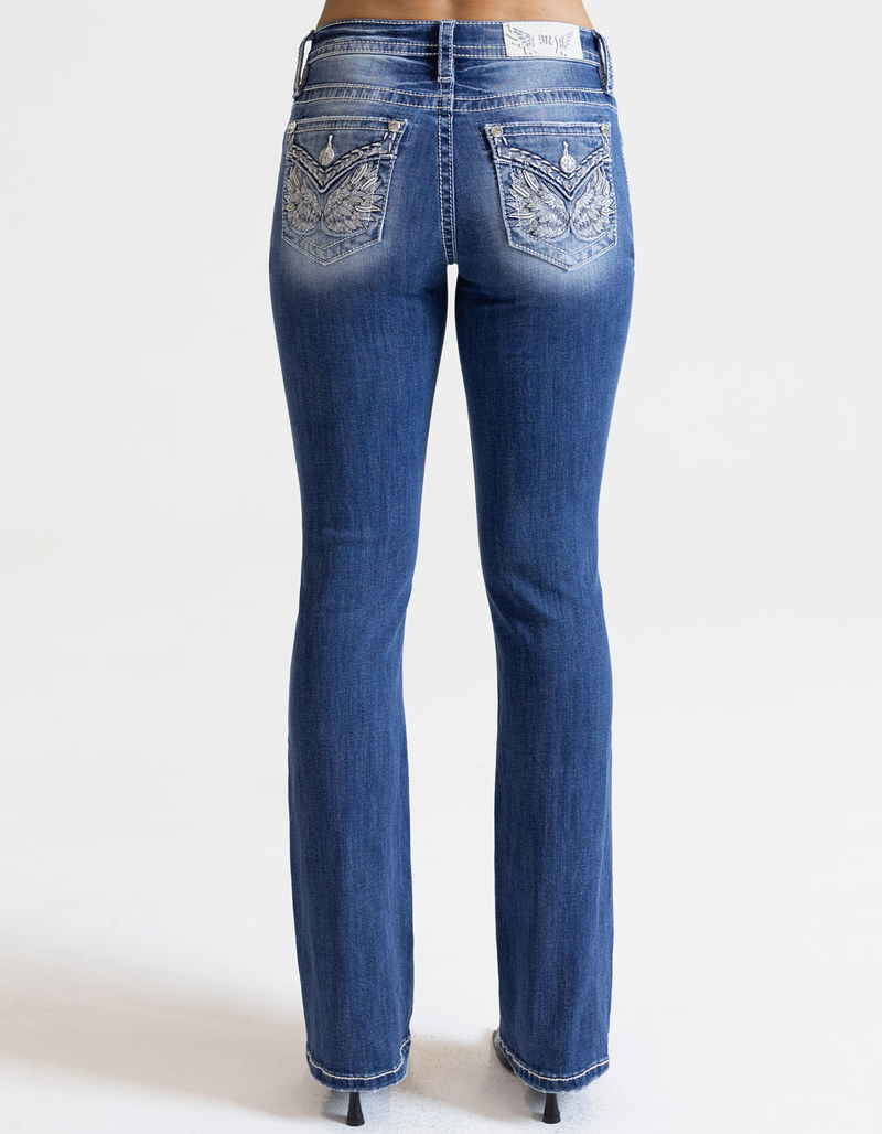 MISS ME Wing Womens Bootcut Jeans - MEDIUM WASH | Tillys
