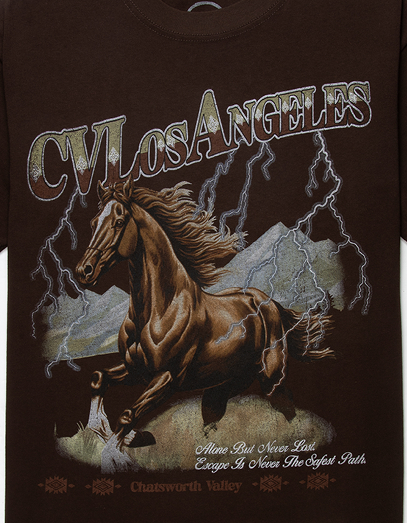 CVLA Chatsworth Valley Mens Tee - BROWN | Tillys
