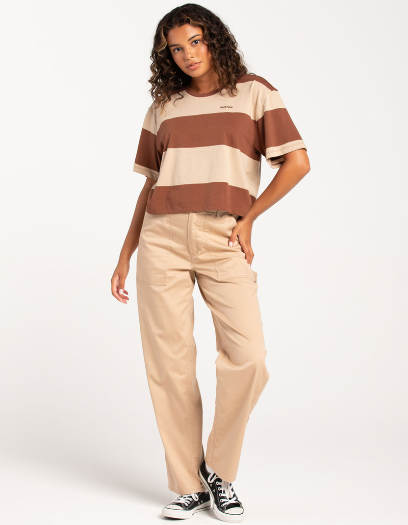 BRIXTON Hilt Womens Skimmer Tee - BROWN COMBO | Tillys